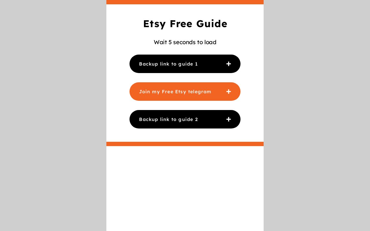 Free Etsy Guide